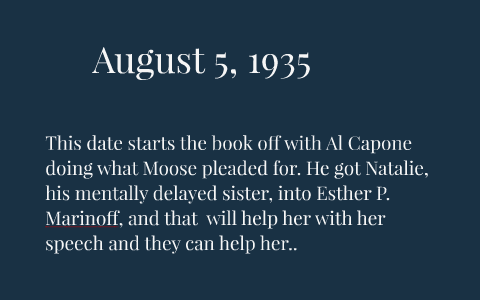 Al Capone Shines my Shoes Timeline by Jake Swickard on Prezi