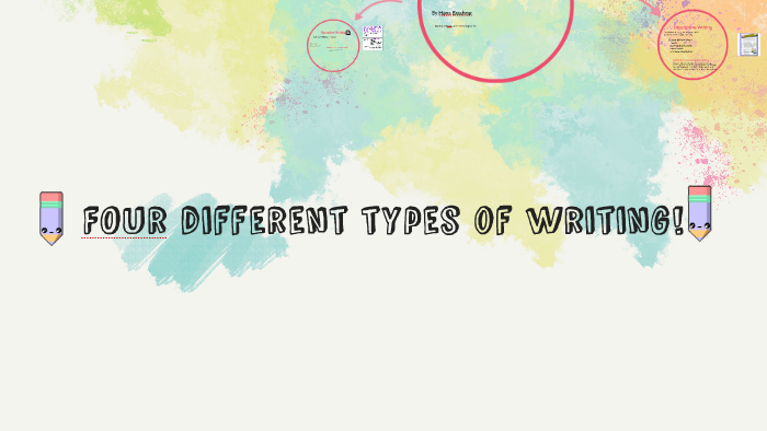 FOUR TYPES OF WRITING by s k on Prezi