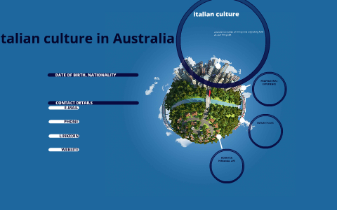 italian culture in Australia by chrystal smith on Prezi