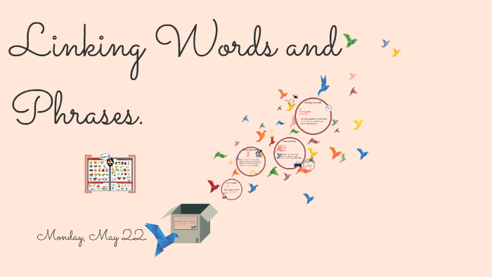 LINKING WORDS AND PHRASES. by on Prezi