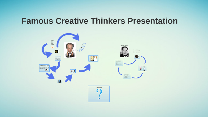 Famous Creative Thinkers by Tanisha Abdat on Prezi