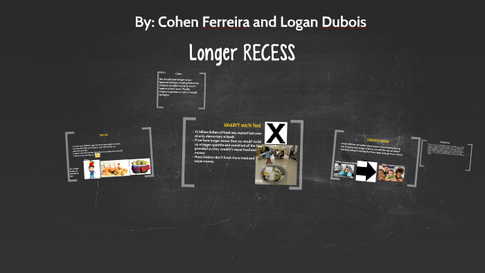 Longer RECESS by Logan Dubois on Prezi