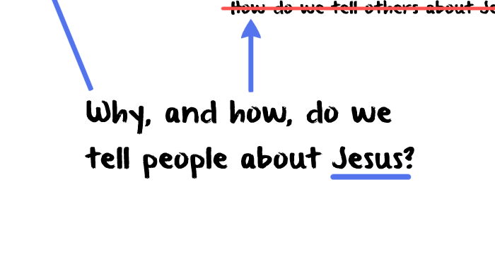 Why, and how do we tell people about Jesus? by Paul Wilson on Prezi