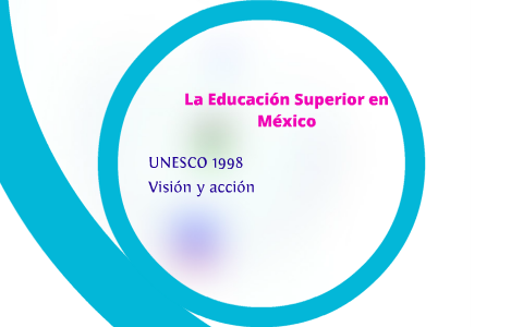 La educacion superior en Mexico by laura robles