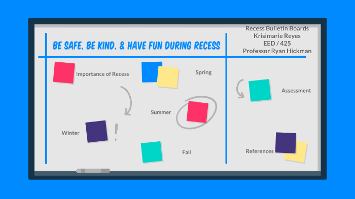 Recess Bulletin Boards by Krisimarie Reyes on Prezi