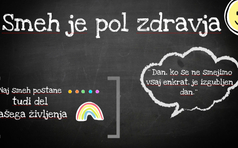 Smeh je pol zdravja by Nika Bella on Prezi