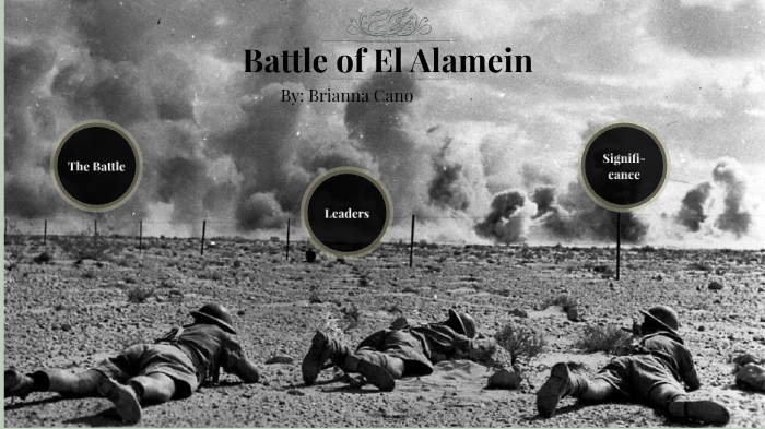 Battle of El Alamein by Brianna Cano on Prezi