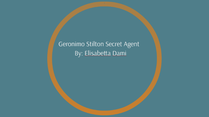Geronimo Stilton Secret Agent Kornelius