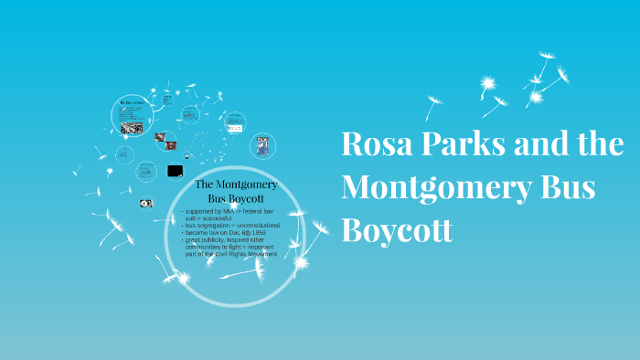 Rosa Parks and the Montgomery Bus Boycott by on Prezi