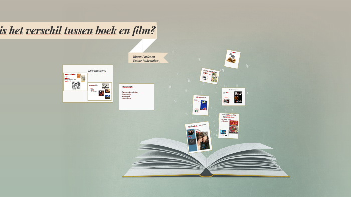Wat is het verschil tussen een boek en de film? by Emma Rademaker on Prezi