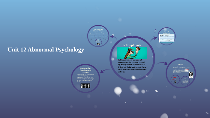 Unit 12 Abnormal Psychology by emily prochaska on Prezi