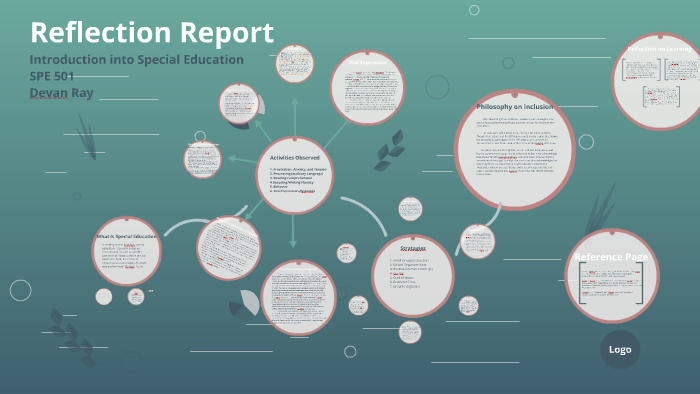 Reflection Report by