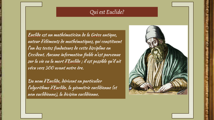 Euclide by camille vanel on Prezi