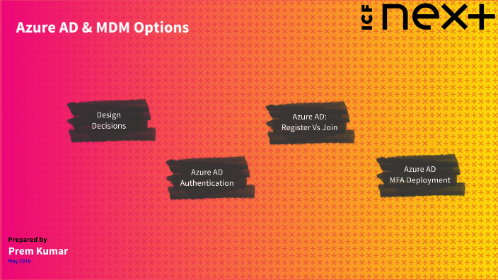 Azure AD & MDM Options by P K on Prezi