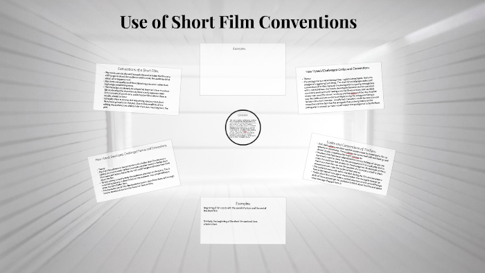 Use of Short Film Conventions by Amelia Jennings on Prezi