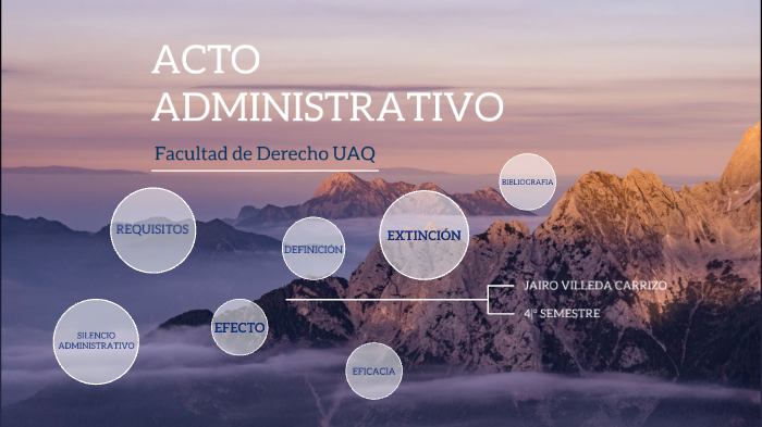 Acto administrativo by Jairo Villeda on Prezi
