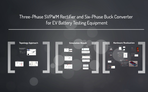 Six-Phase PWM Rectifier and DC-DC Converter for EV Battery Testing ...