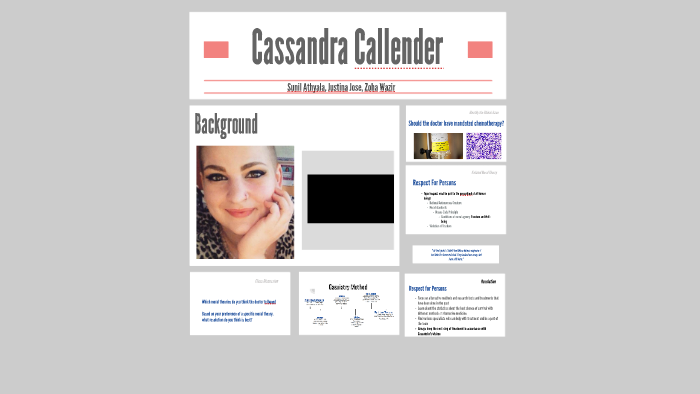 Cassandra Callender by Justina Jose on Prezi