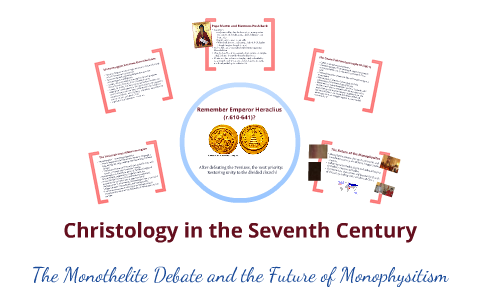 Christology in the Seventh Century: The Monothelite Debate and the ...