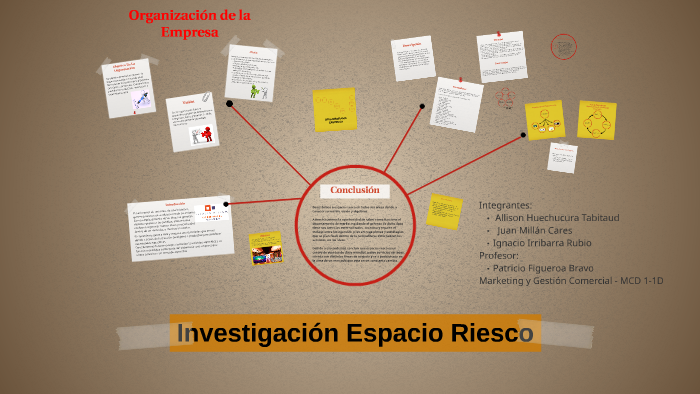 Investigación Espacio Riesco by allison carolina