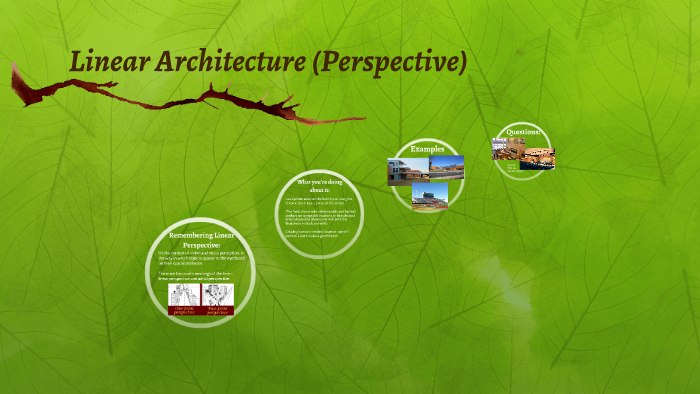 Linear Architecture (Perspective) by April Smith on Prezi