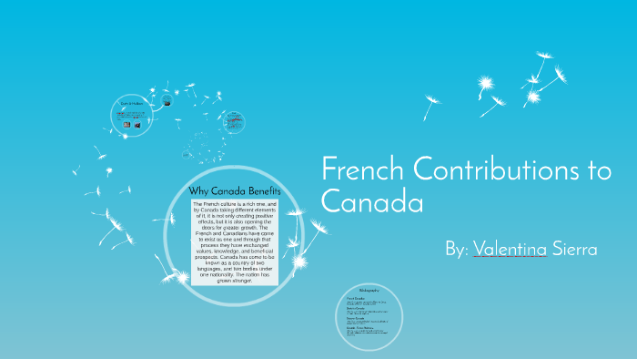 French Contributions to Canada by on Prezi
