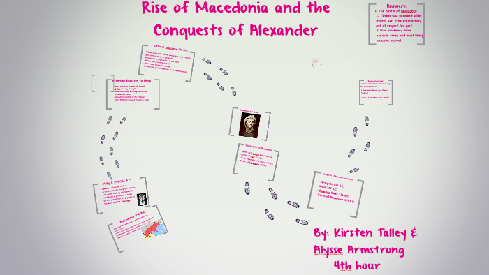 Rise of Macedonia and the conquests of Alexander by Kirsten Talley on Prezi