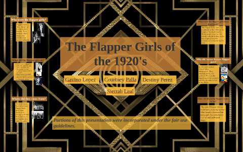 The Flapper Girls of the 1920's by Sierrah Leal on Prezi