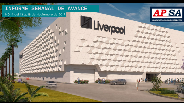 REPORTE SEMANAL DE DESEMPEÑO LIVERPOOL MÉRIDA CABO NORTE by Jonathan ...