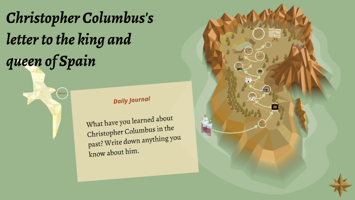 Christopher Columbus's letter to the king and queen of Spain by Jillian ...