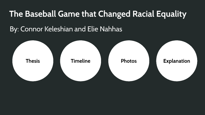 The Baseball Game that Changed Racial Equality by Connor Keleshian on Prezi