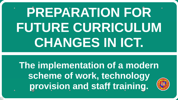 Implementation of revised ICT scheme, I.T. resources and sta by M J on ...