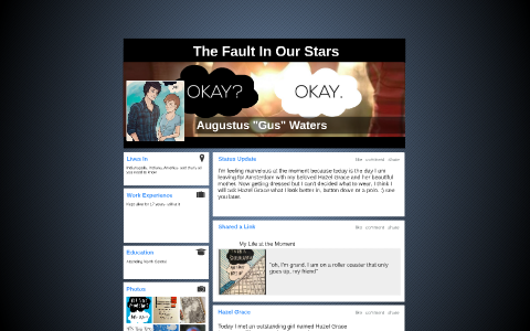 The Fault In Our Stars by Kiera Mitchell on Prezi