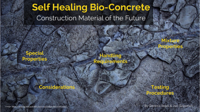 Self Healing Bio-Concrete by Jon G on Prezi