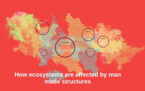 How ecosystems are affected by man made structures by geoffrey damato ...