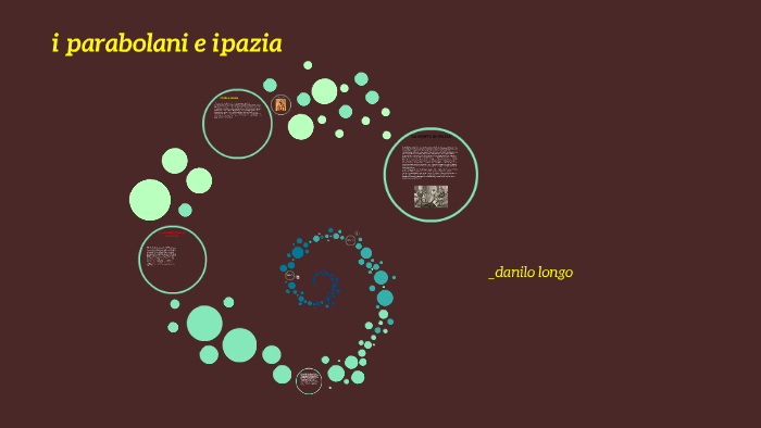 IPAZIA E PARABOLANI by danilo longo on Prezi