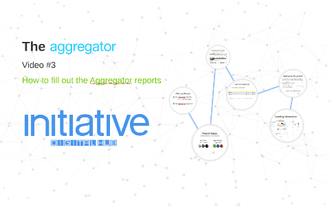 How to fill the Aggregator reports by Paulo Barros