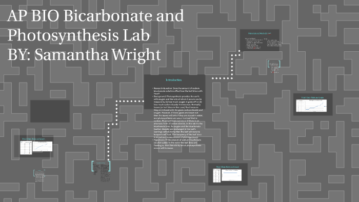 AP BIO Photosynthesis Lab by Samantha Wright on Prezi