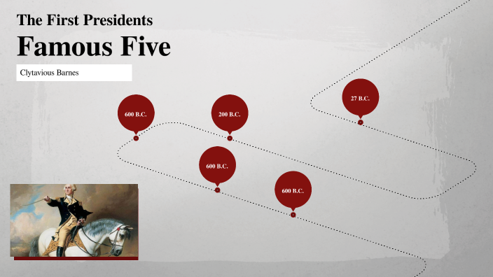 The First Presidents Famous Five by Clytavious Barnes on Prezi
