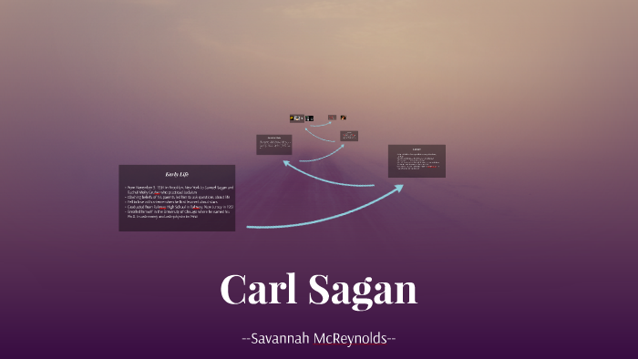 The Life of Carl Sagan by Savannah McReynolds on Prezi