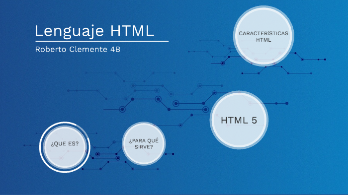 LENGUAJE HTML by roberto sánchez olivares on Prezi