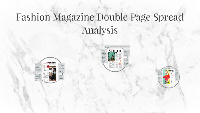 Fashion Magazine Contents Page Analysis by Oli Lee on Prezi