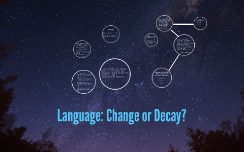 Language: Change or Decay? by Thomas Herndon on Prezi