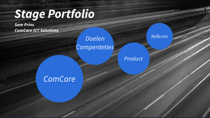 Stage presentatie by Sam Prins on Prezi