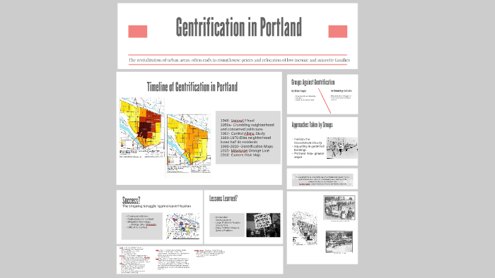 Gentrification in Portland by Isabella Grundseth on Prezi