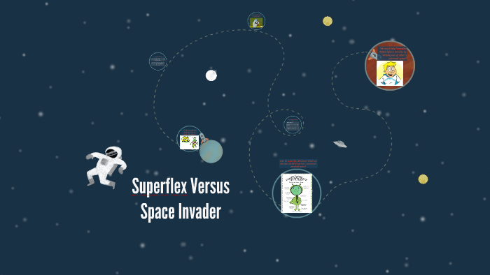 Superflex Versus Space Invader by Samantha Scott on Prezi