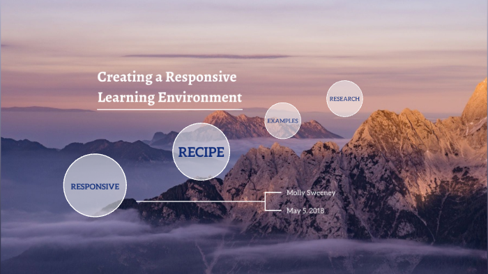 Creating a Responsive Learning Environment by Molly Sweeney on Prezi