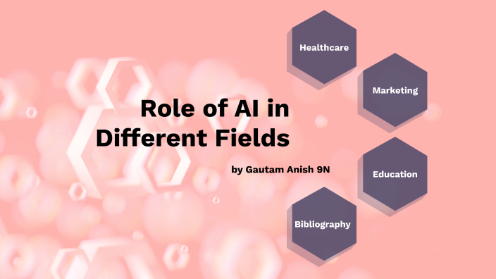 Role of AI in Different Fields by Gautam Anish on Prezi