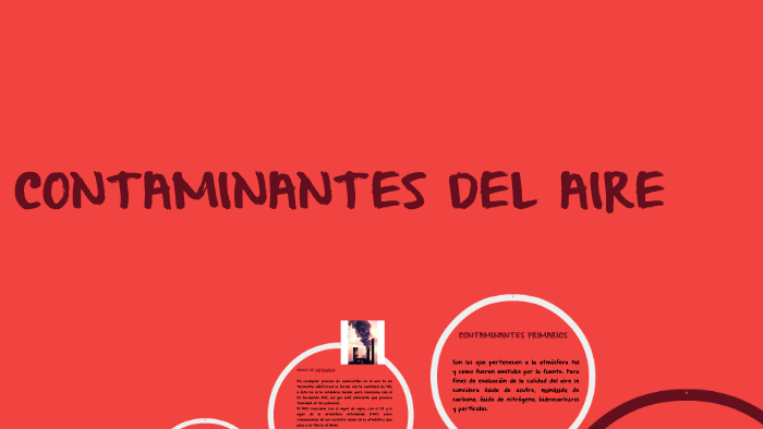CONTAMINANTES DEL AIRE by Alexa Pimentel on Prezi
