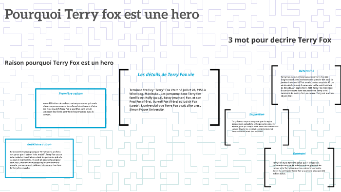 Pourquoi Terry fox est un hero by Jordan Lynch